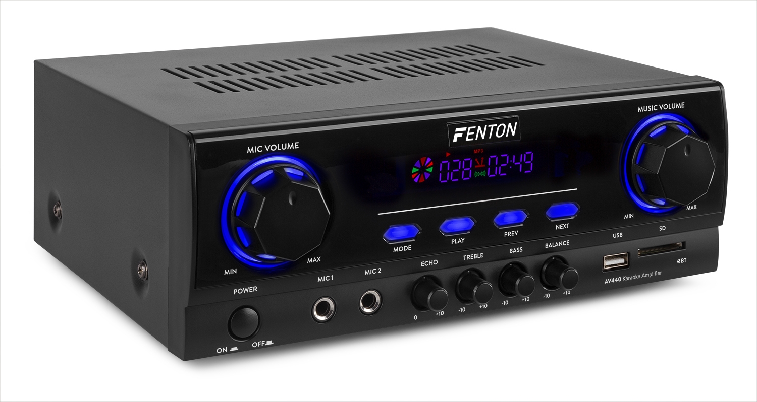 AV440 Amplifier with Multimedia Player | FENTON