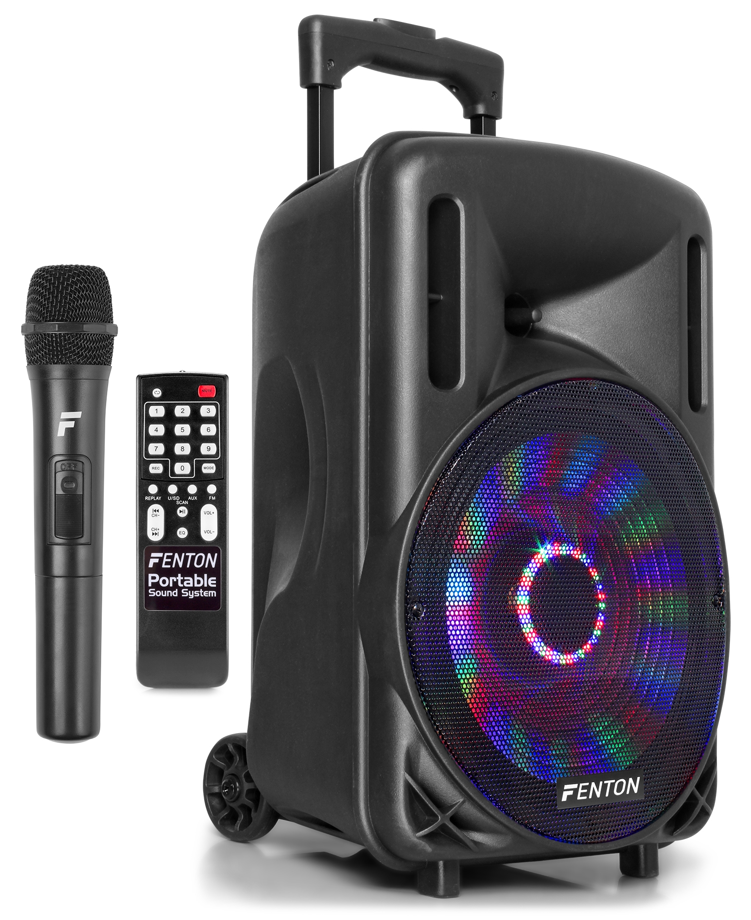 FT10LED Portable Sound System 10" 450W | FENTON