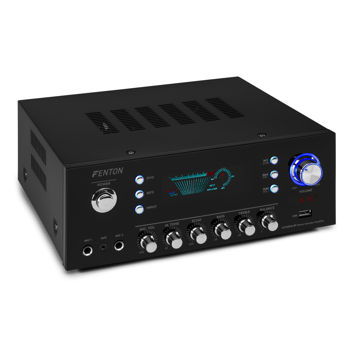 AV120FM-BT Stereo HiFi Amplifier | FENTON