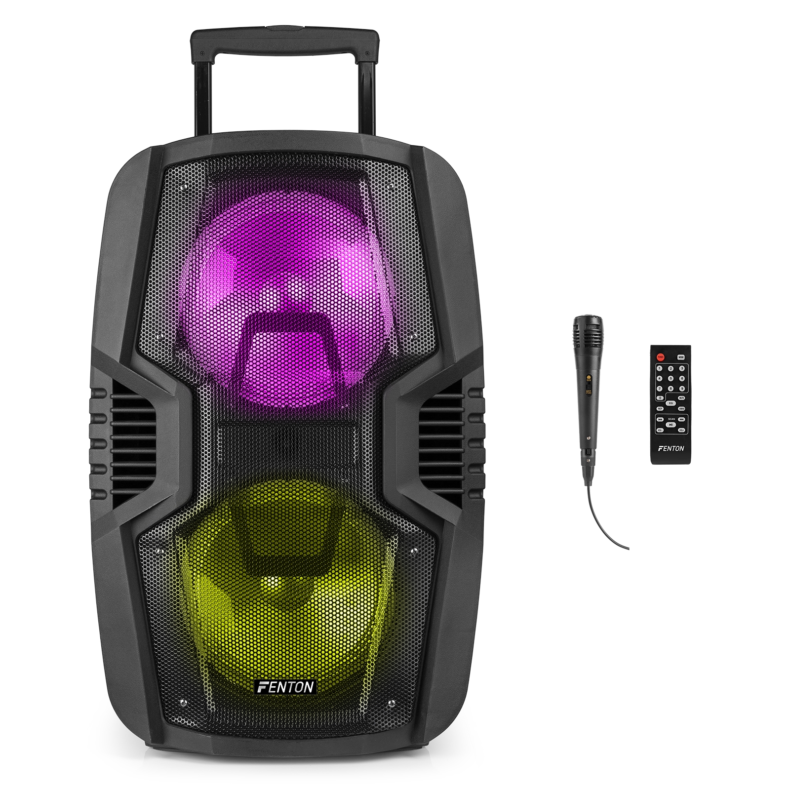 FT210LED Portable Sound System 2x 10" | FENTON